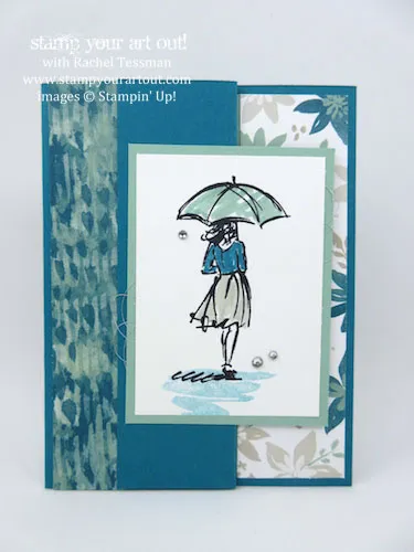 Beautiful You Off-Center Z-Fold Card & OnStage Make-n-Takes - Stamp ...