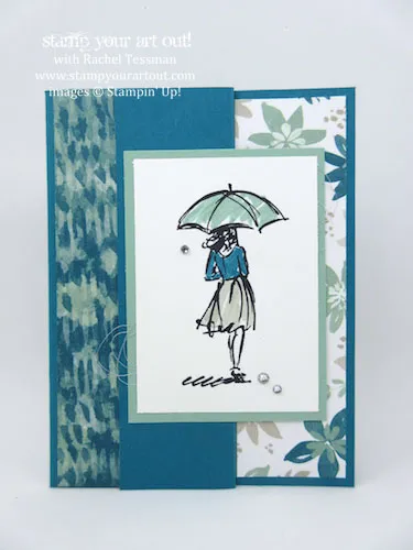 Beautiful You Off-Center Z-Fold Card & OnStage Make-n-Takes - Stamp ...