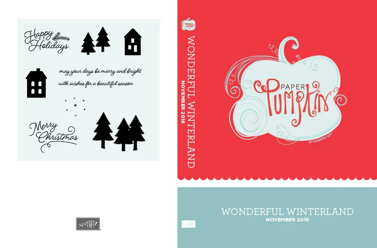 Paper Pumpkin Stamp Set Case Inserts - Stamp Your Art Out!