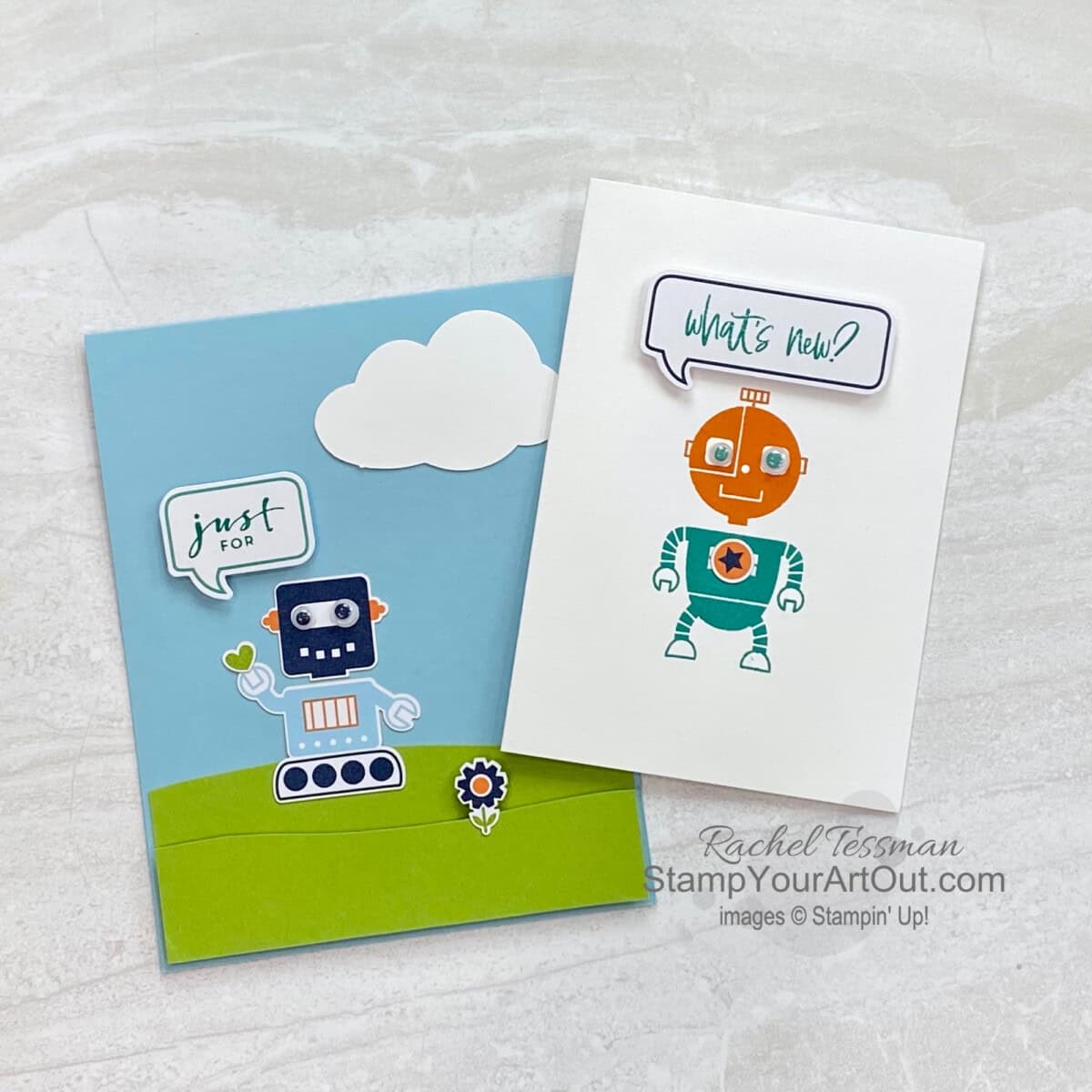 Robot Buddies Kit Extended - Stamp Your Art Out!