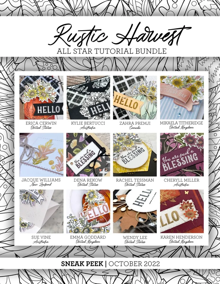October 2022 All Star Tutorials & More! - Stamp Your Art Out!