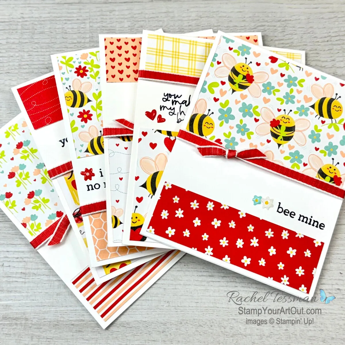Bee Mine Card Set & Product Peek Videos - Stamp Your Art Out!