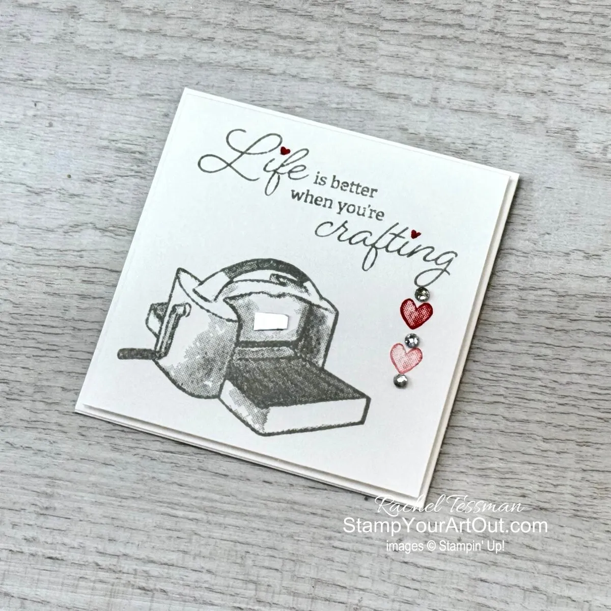 Life is Better When You're Crafting - Stamp Your Art Out!